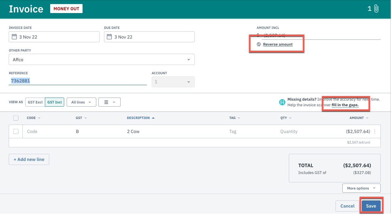 How to Process Income Invoices Using the Invoice Scanner